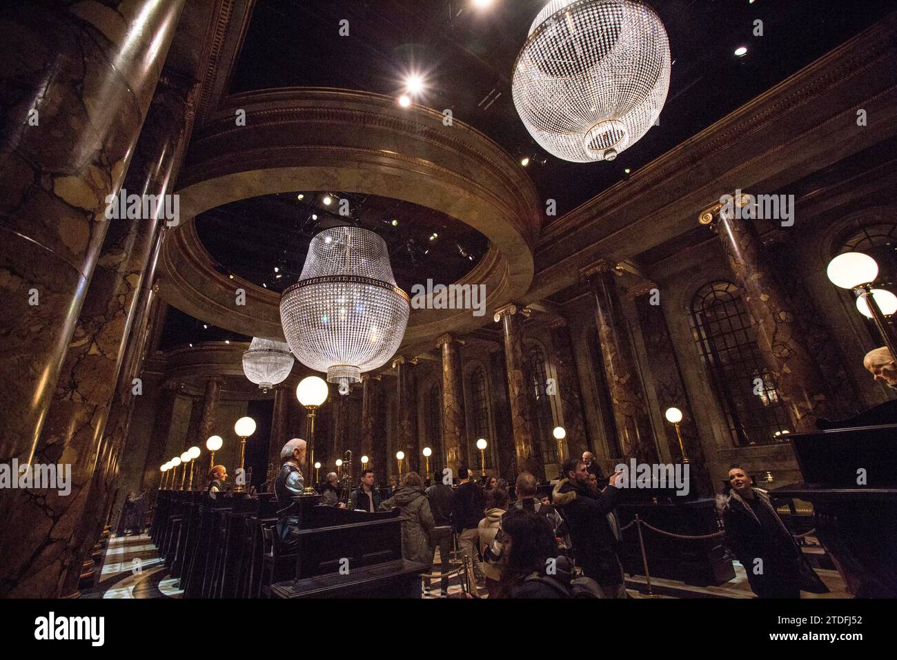 Harry Potter, Gringott bank, Warner Studios London Stock Photo - Alamy