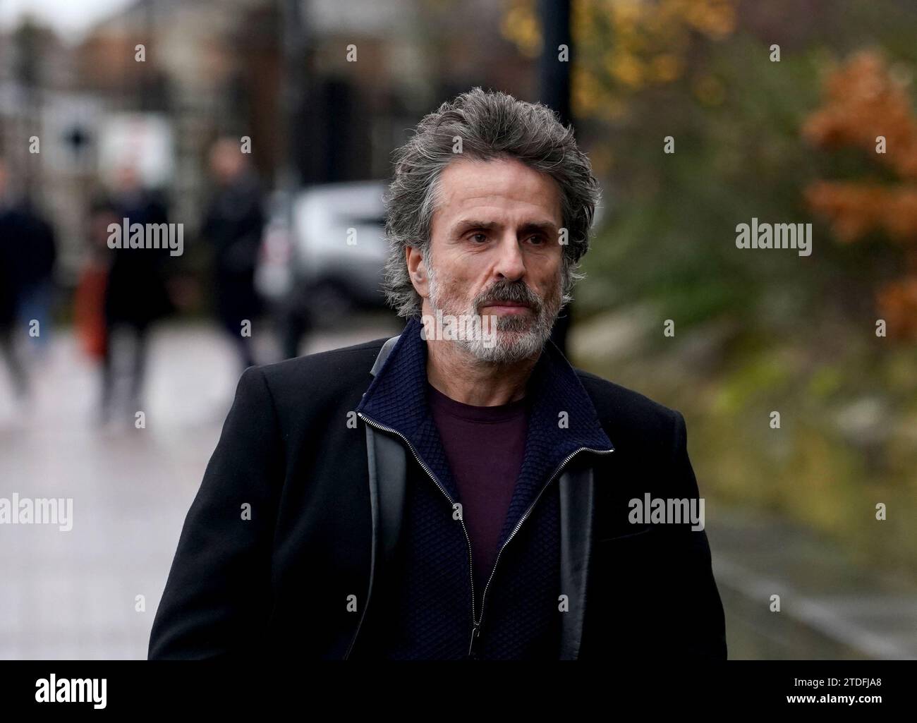 Actor Con O'Neill arrives ahead of a memorial service at Liverpool ...