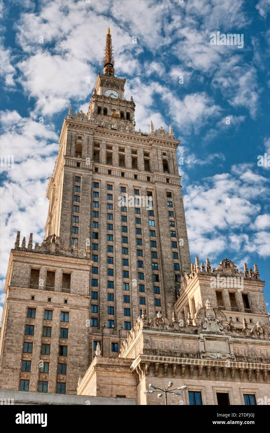 Palace of Culture and Science, a symbol of Soviet domination in the ...