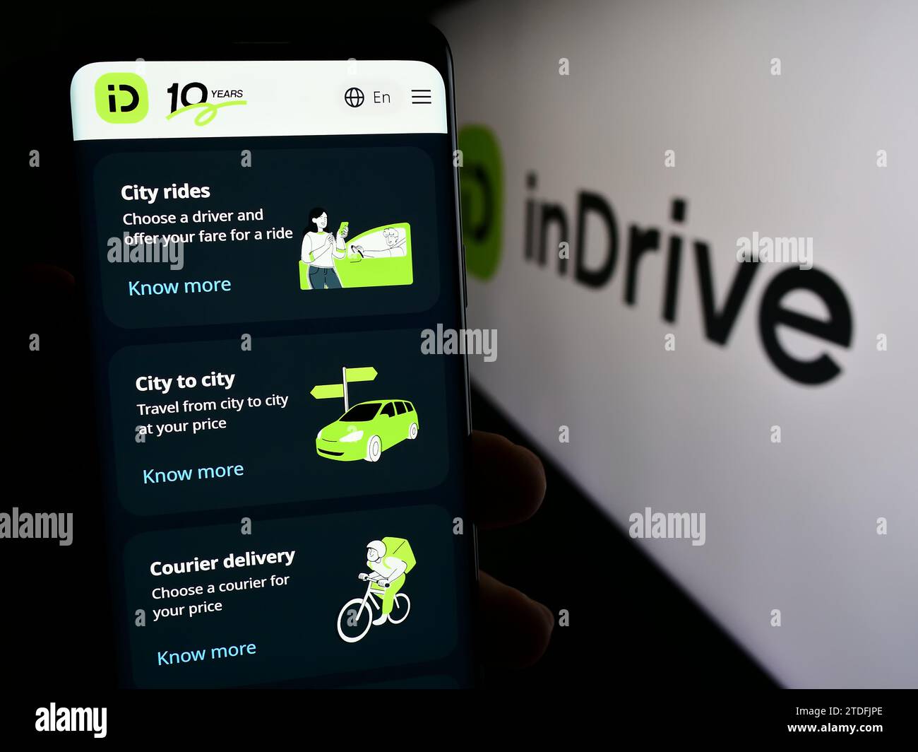 Indrive logo hi-res stock photography and images - Alamy
