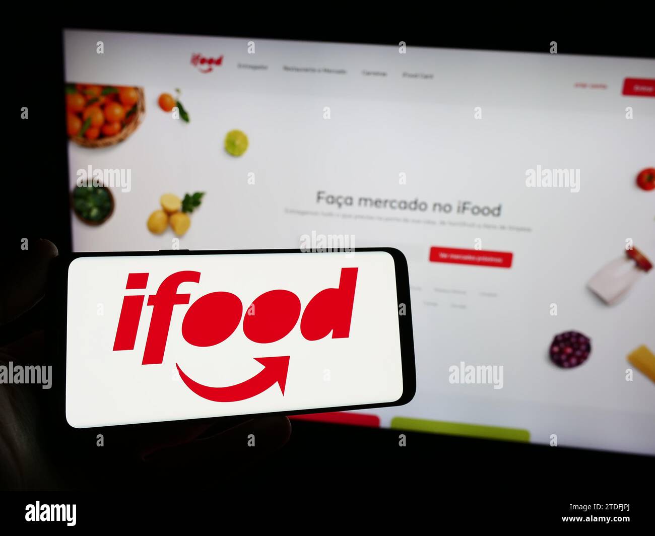 Ifood logo hi-res stock photography and images - Alamy
