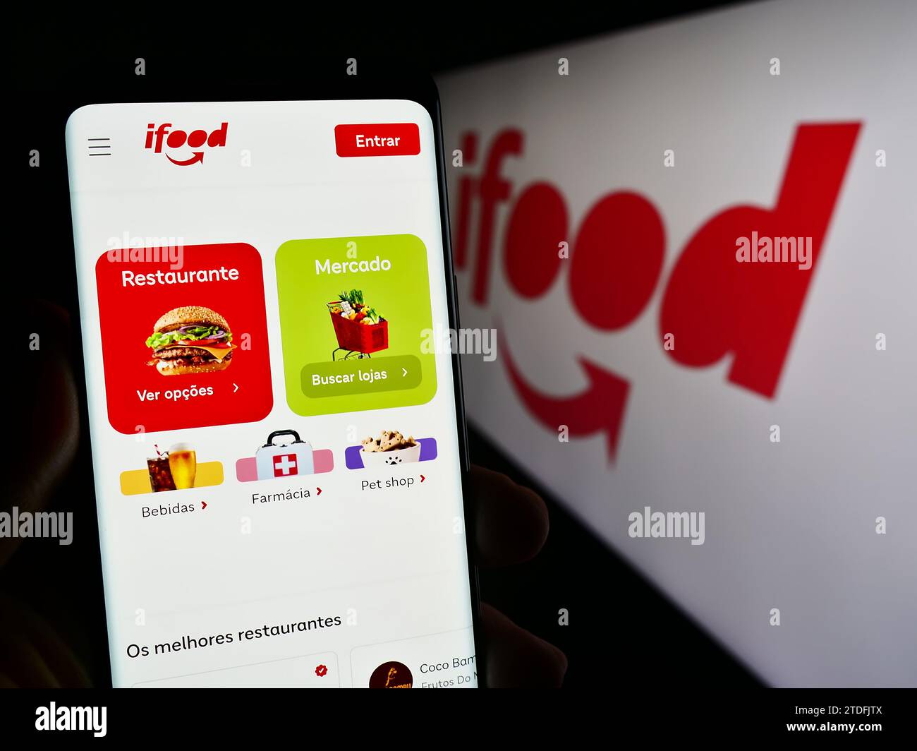 Ifood logo hi-res stock photography and images - Alamy