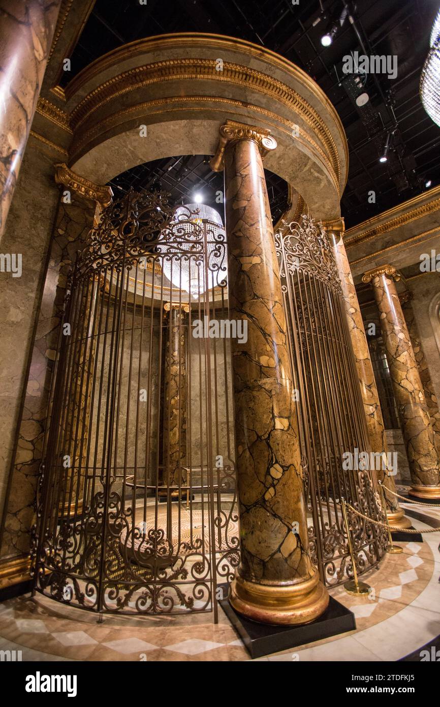 Harry Potter, Gringott bank, Warner Studios London Stock Photo - Alamy