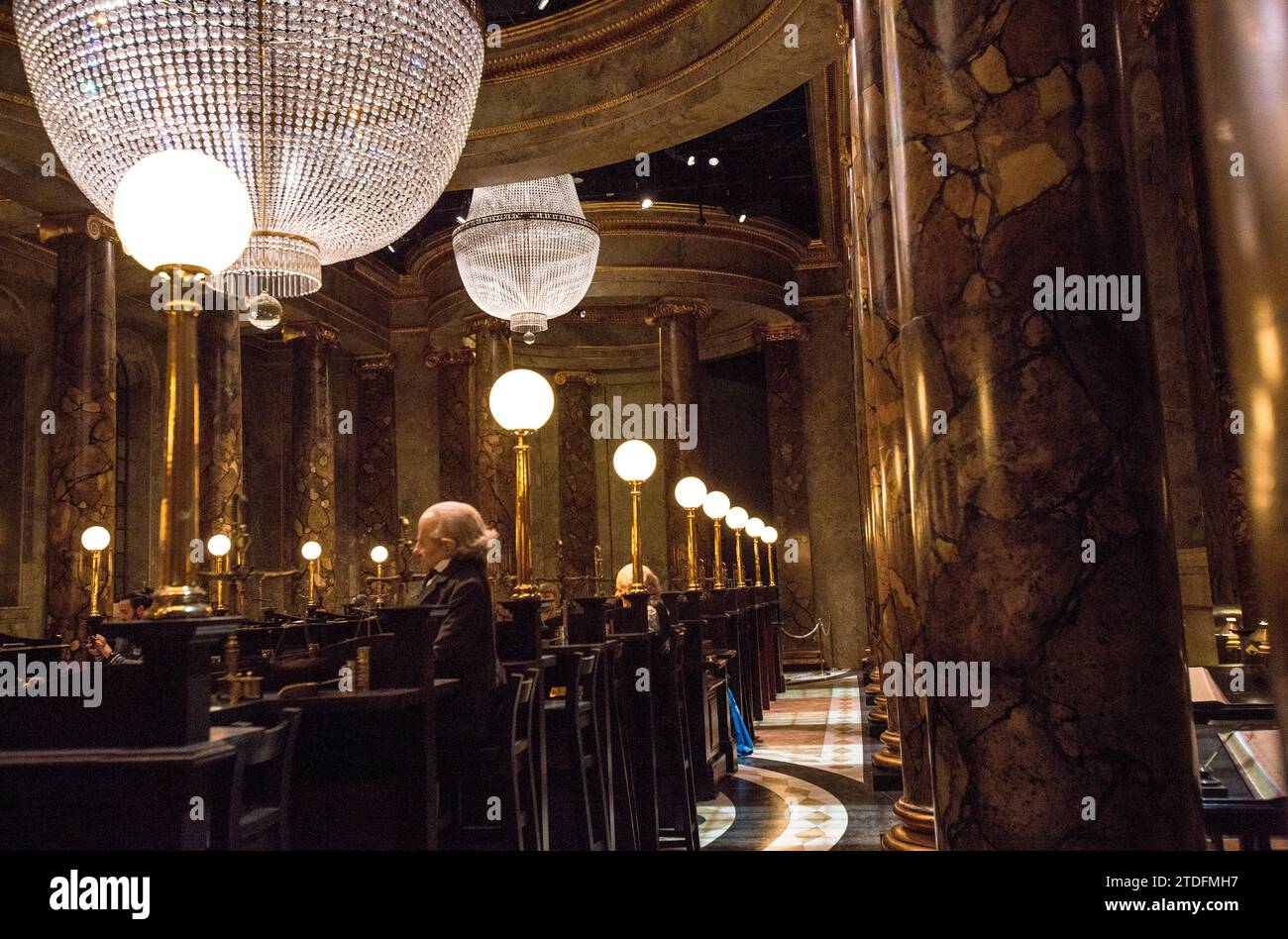 Harry Potter, Gringott bank, Warner Studios London Stock Photo - Alamy