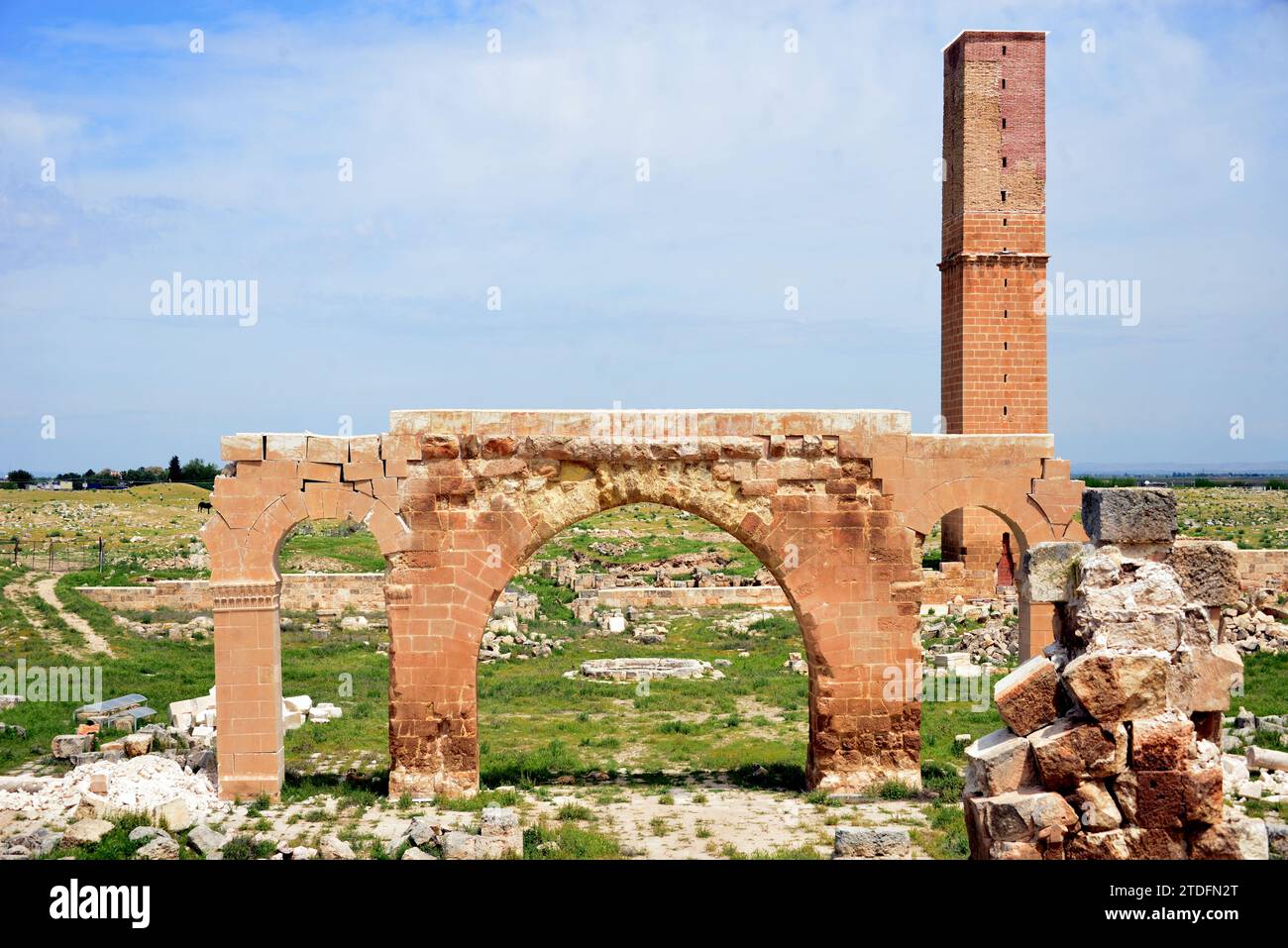 Caliph Marwan II resided in Harran from 744 to 750 AD. and is believed ...