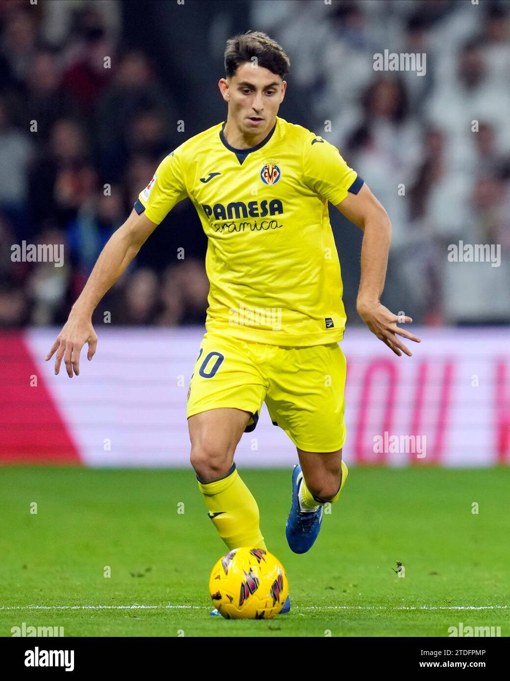 Ramon Terrats of Villarreal CF during the La Liga match between Real ...