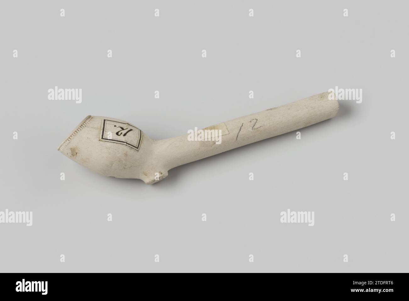 Earth pipe, anonymous, c. 1400 - c. 1950 Earth pipe. earthenware. pipe ...