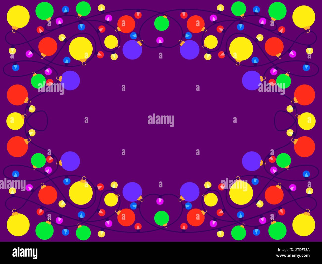 Electric led garland Stock Vector Images - Alamy