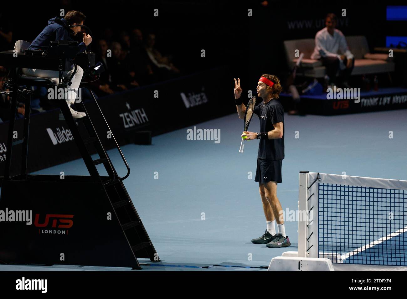 ExCel Centre, Newham, London, UK. 17th Dec, 2023. Ultimate Tennis ...