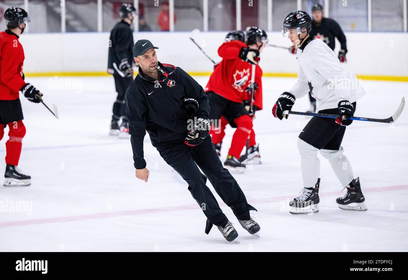 Alan Letang, the national team captain, with his pipe in his mouth when ...