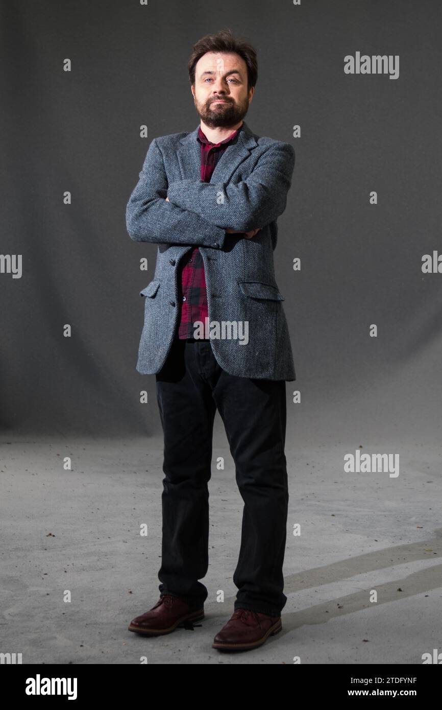 Edimburgh, Scotland. 19 August, 2018. Journalist and author Peter Ross ...