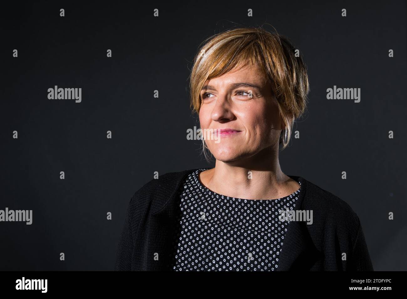 Edimburgh, Scotland. 19 August, 2018. Spanish author Karmele Jaio ...