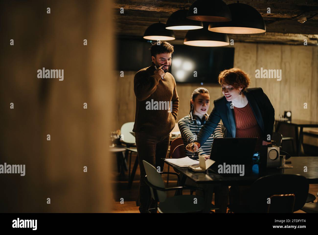 Successful collaboration business expansion hi-res stock photography ...
