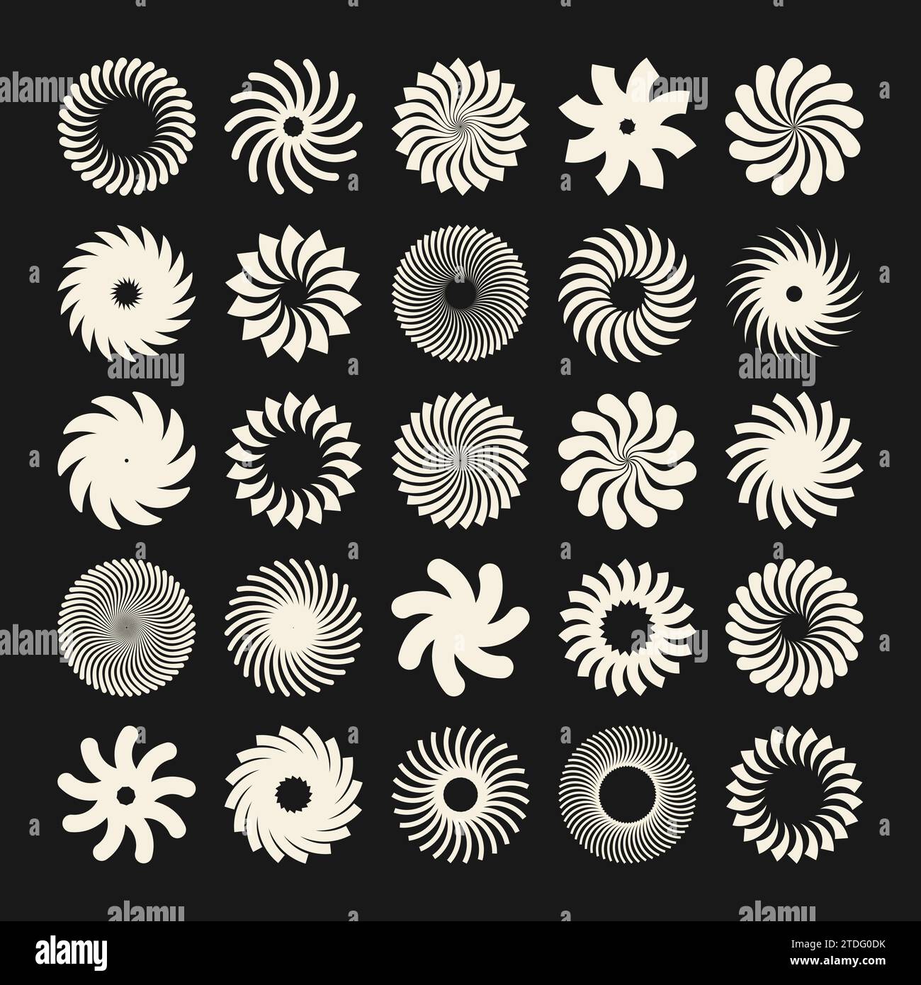 Brutalist geometric shapes, symbols. Simple primitive elements and forms. Bauhaus retro design ...