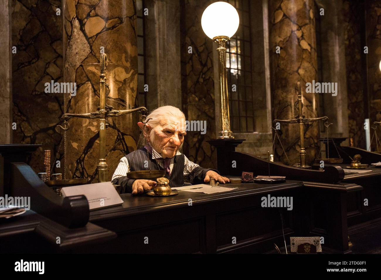 Harry Potter, Gringott bank, Warner Studios London Stock Photo - Alamy