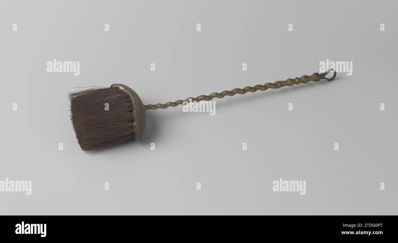 Fire broom with twisted Steel, Anonymous, c. 1700 - c. 1725 The object ...