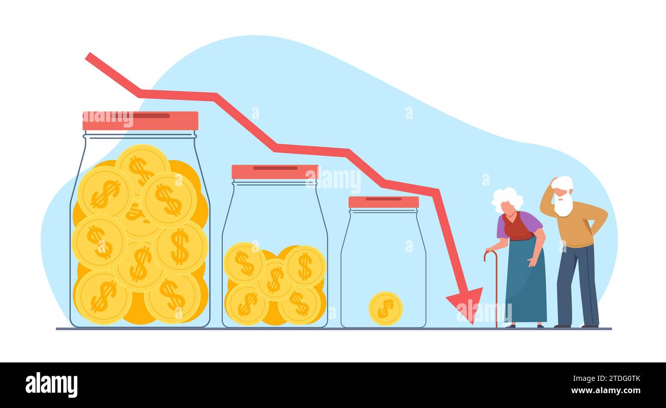Lost pension Stock Vector Images - Alamy