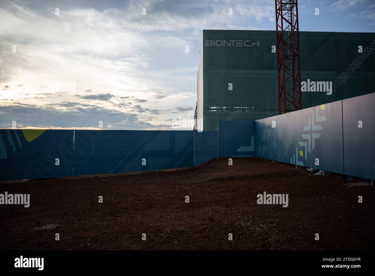 Kigali, Rwanda. 18th Dec, 2023. View of the production facility ...