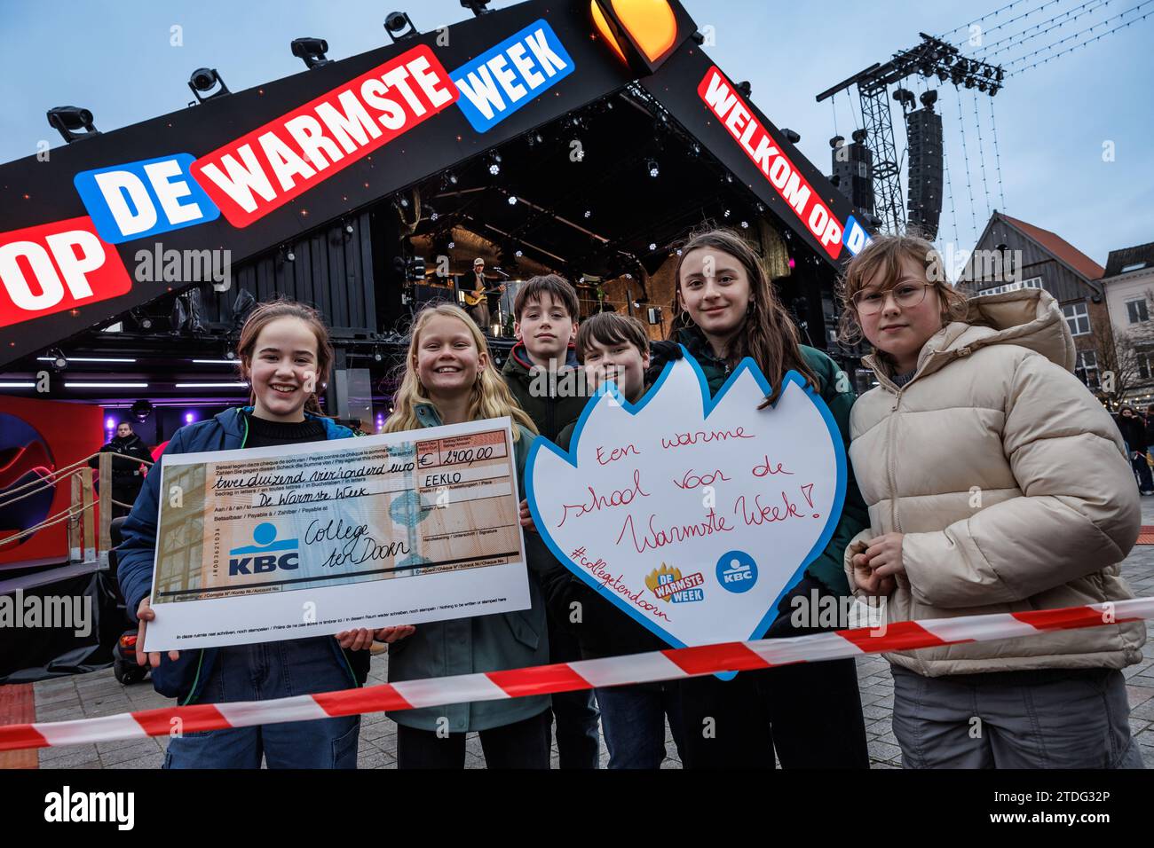 Brugge, Belgium. 18th Dec, 2023. Illustration picture shows the start ...