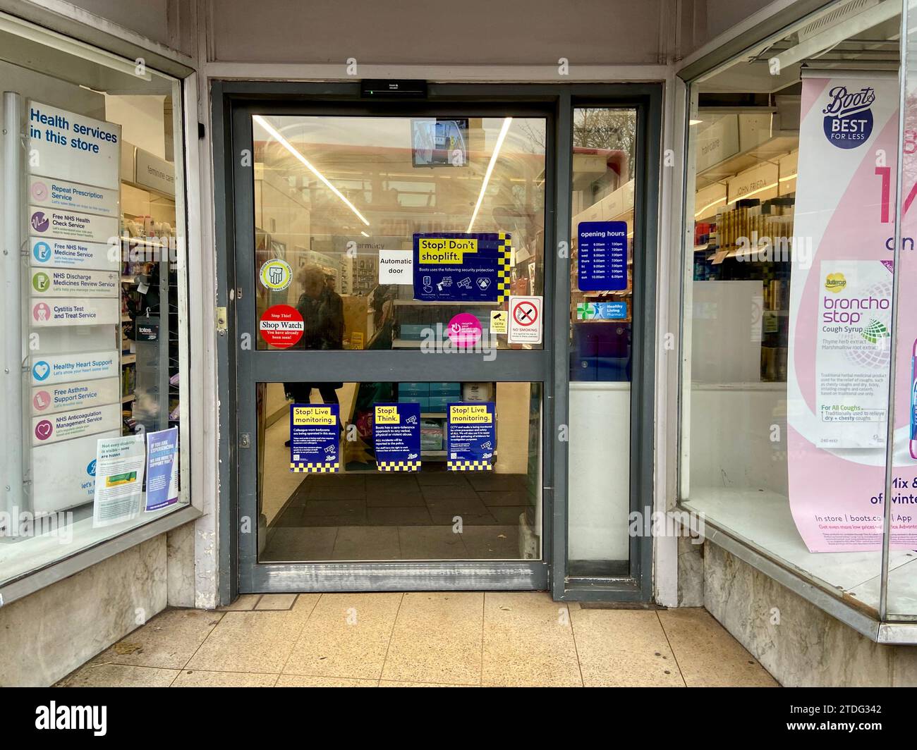 Boots the chemist signage hi-res stock photography and images - Alamy