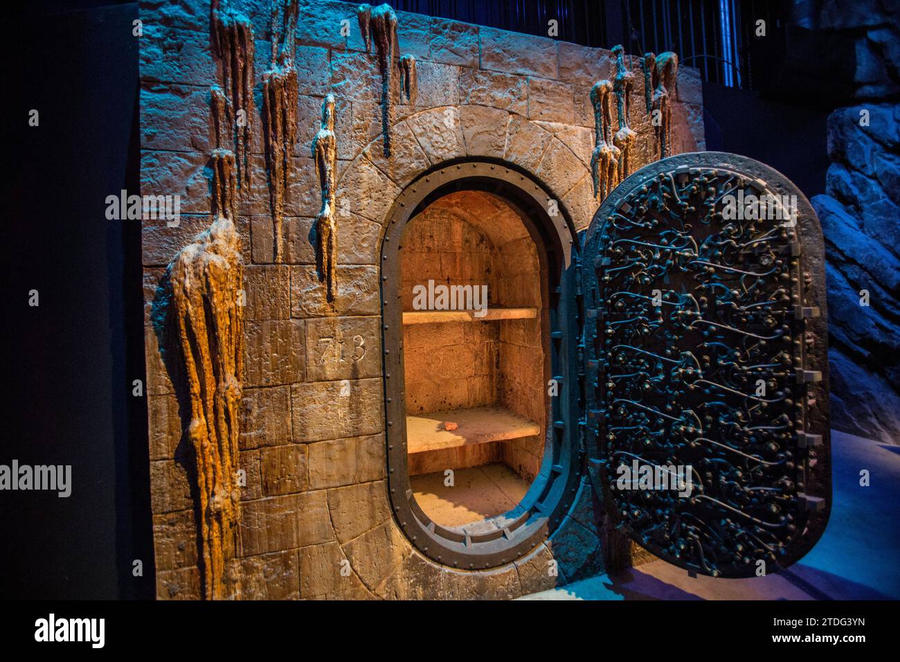 Harry Potter, Gringott bank, Warner Studios London Stock Photo - Alamy