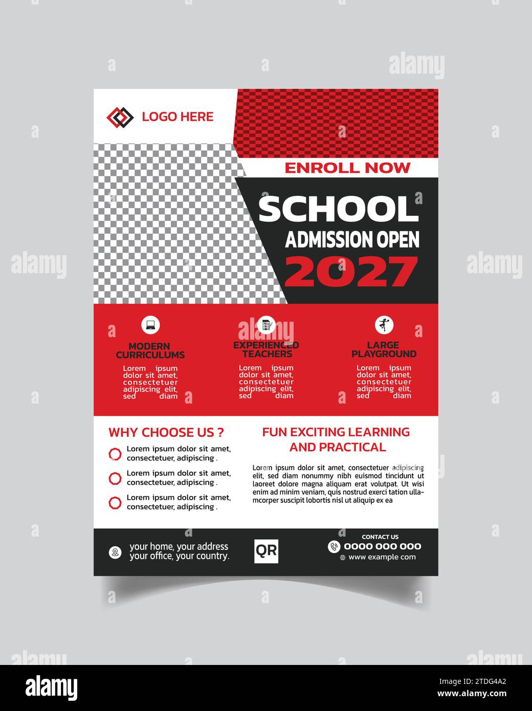 Kids and School Admission Open Flyer Template and Pre-School Admission ...