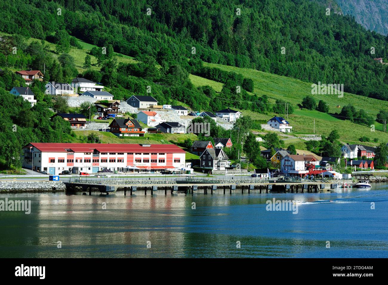 Olden port landscape hi-res stock photography and images - Alamy