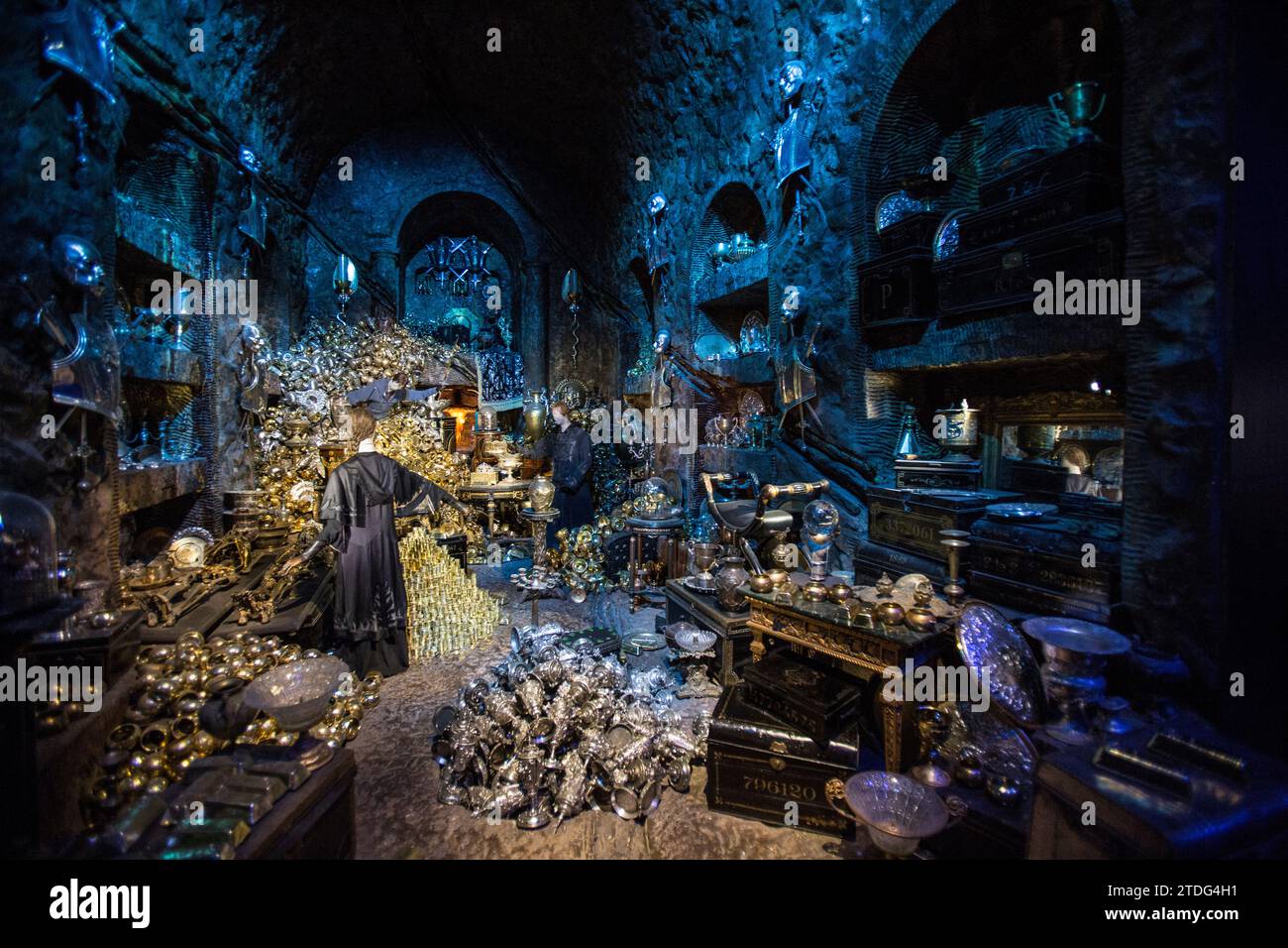 Harry Potter, Gringott bank, Warner Studios London Stock Photo - Alamy
