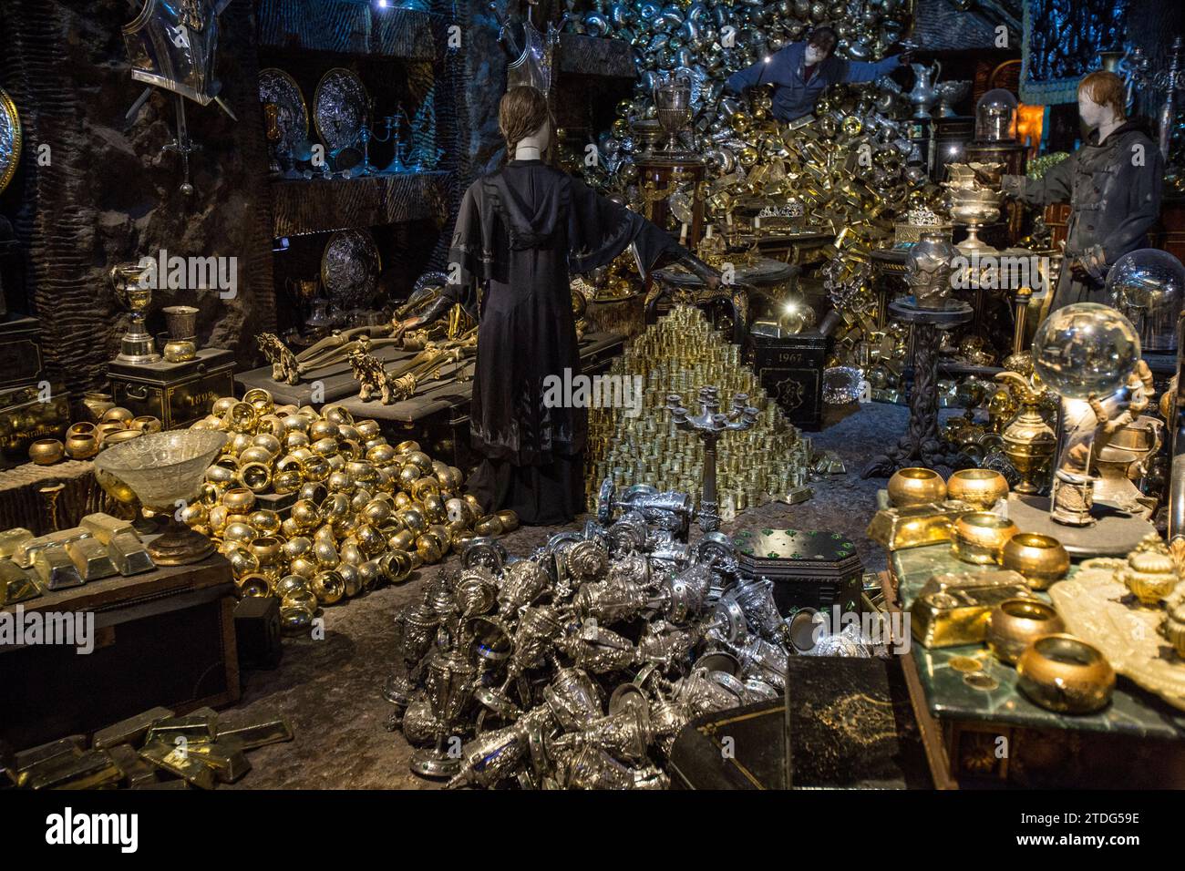 Harry Potter, Gringott bank, Warner Studios London Stock Photo - Alamy