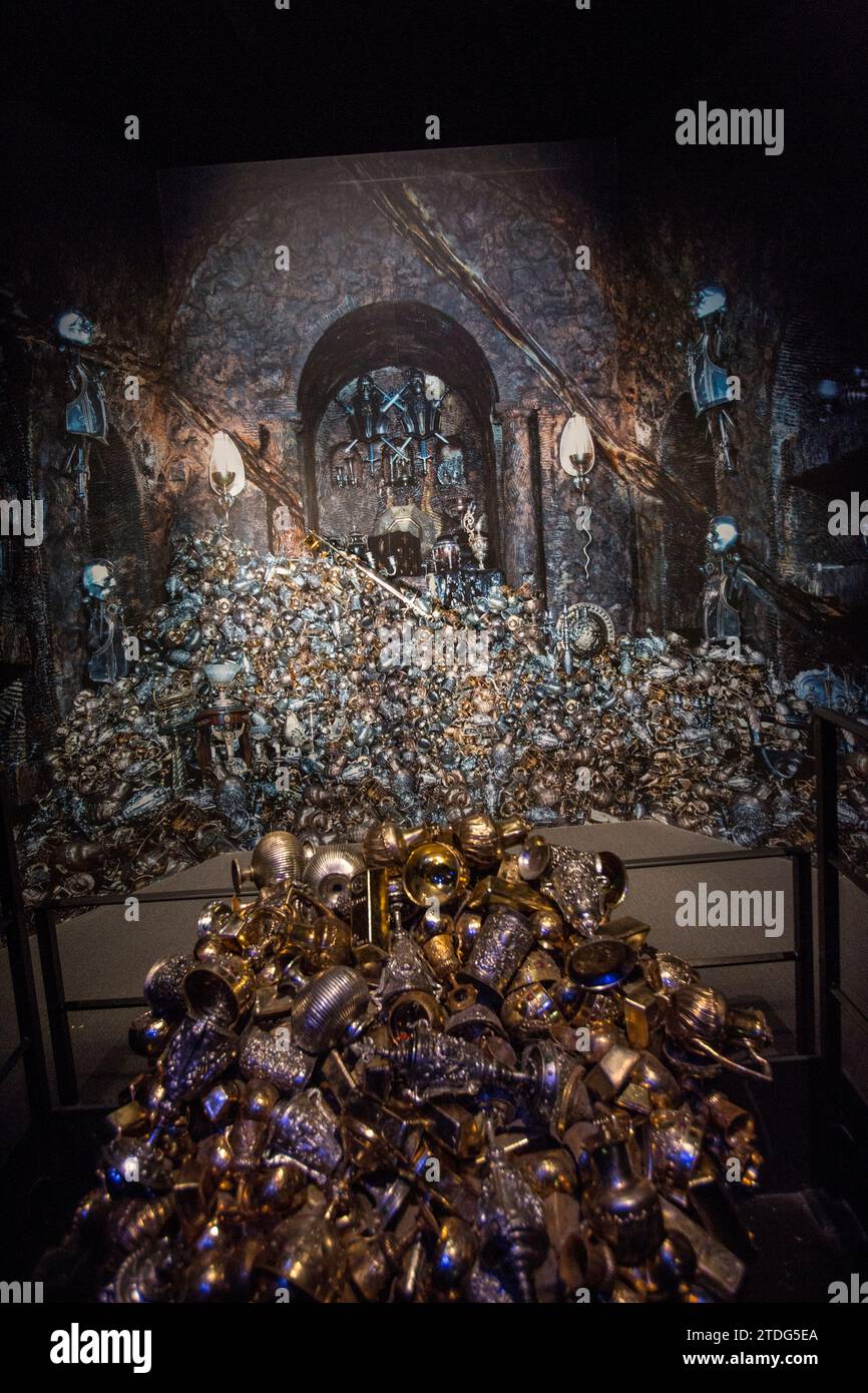 Harry Potter, Gringott bank, Warner Studios London Stock Photo - Alamy