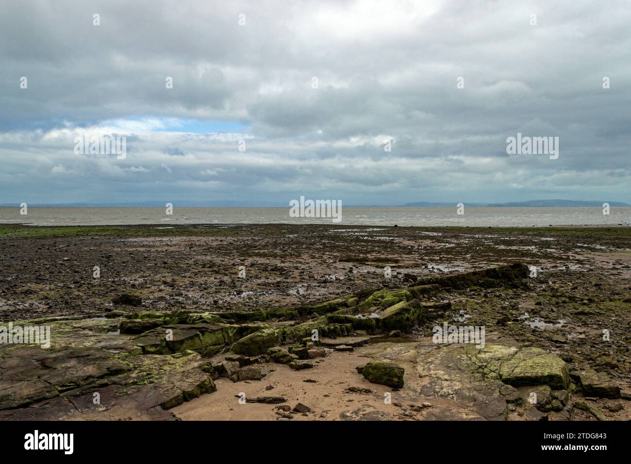 Morecambe Bay looking out from Heysham Stock Photo - Alamy