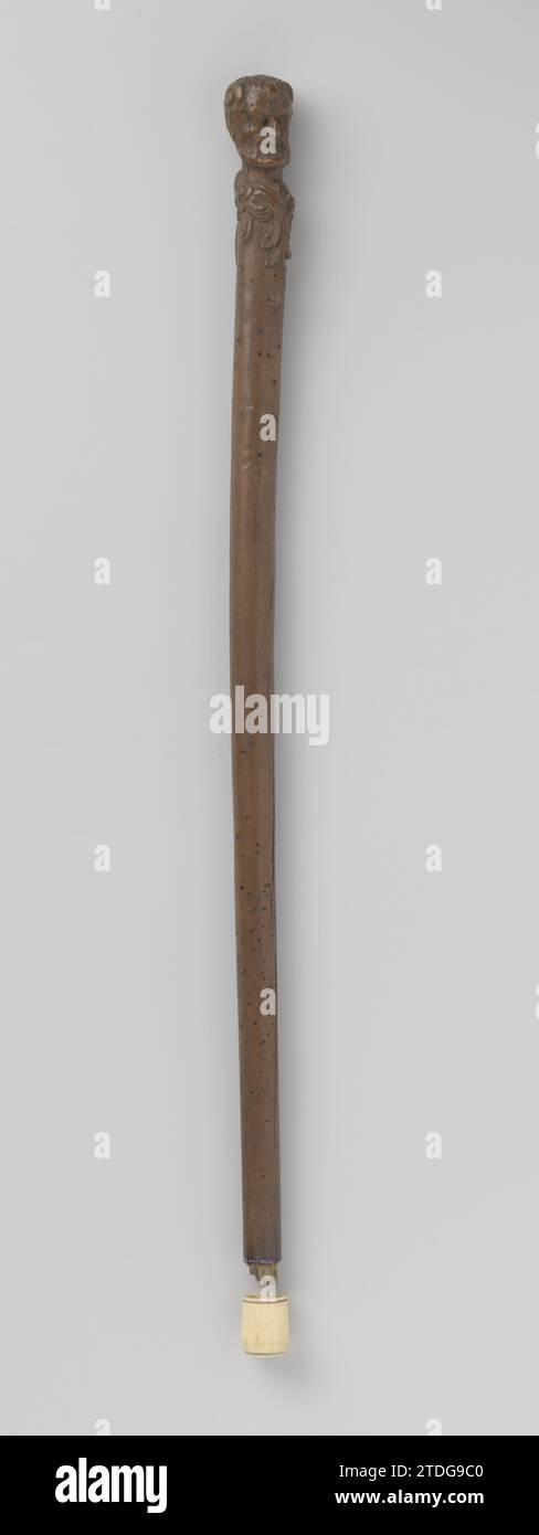 Button belonging to a walking stick, anonymous, c. 1700 - c. 1750 ...