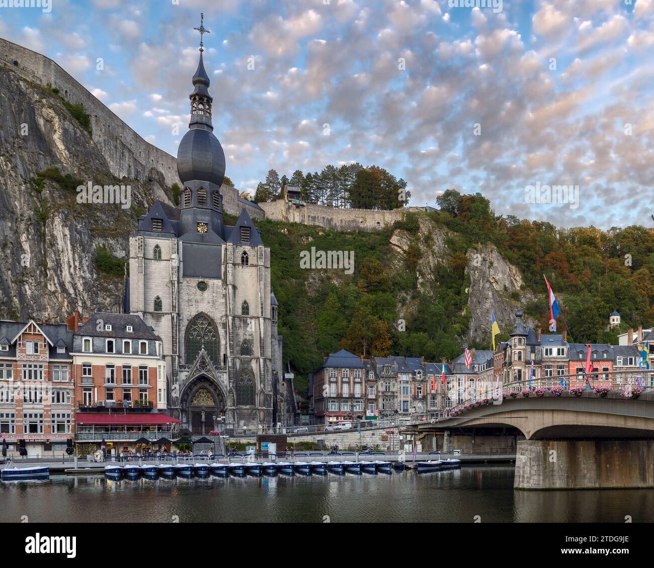Dinant, the birthplace of the saxophone Stock Photo - Alamy