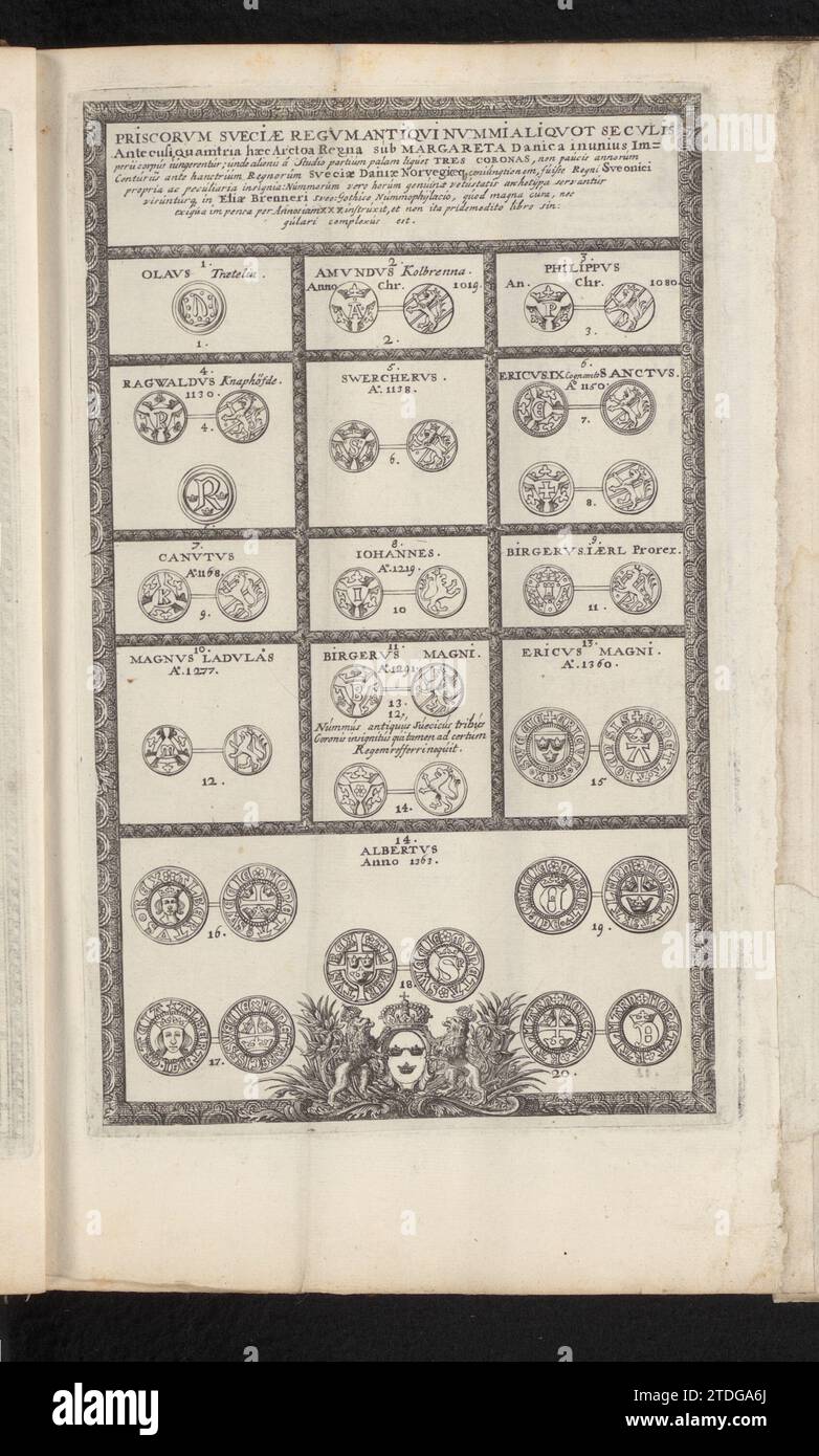 Coins of Swedish Kings, Willem Swidde, 1693 Coins beaten among ...