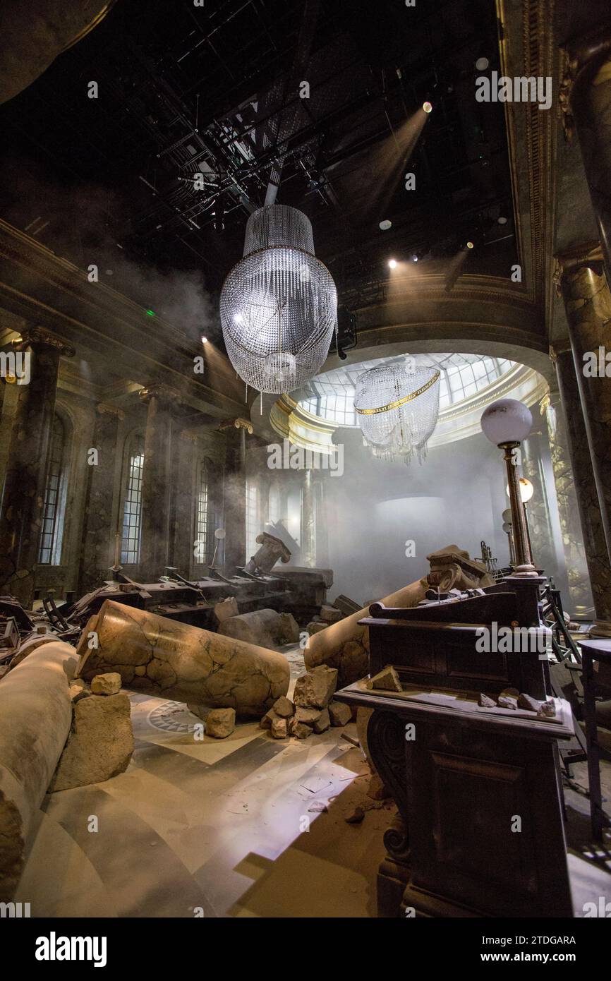 Harry Potter, Gringott bank, Warner Studios London Stock Photo - Alamy