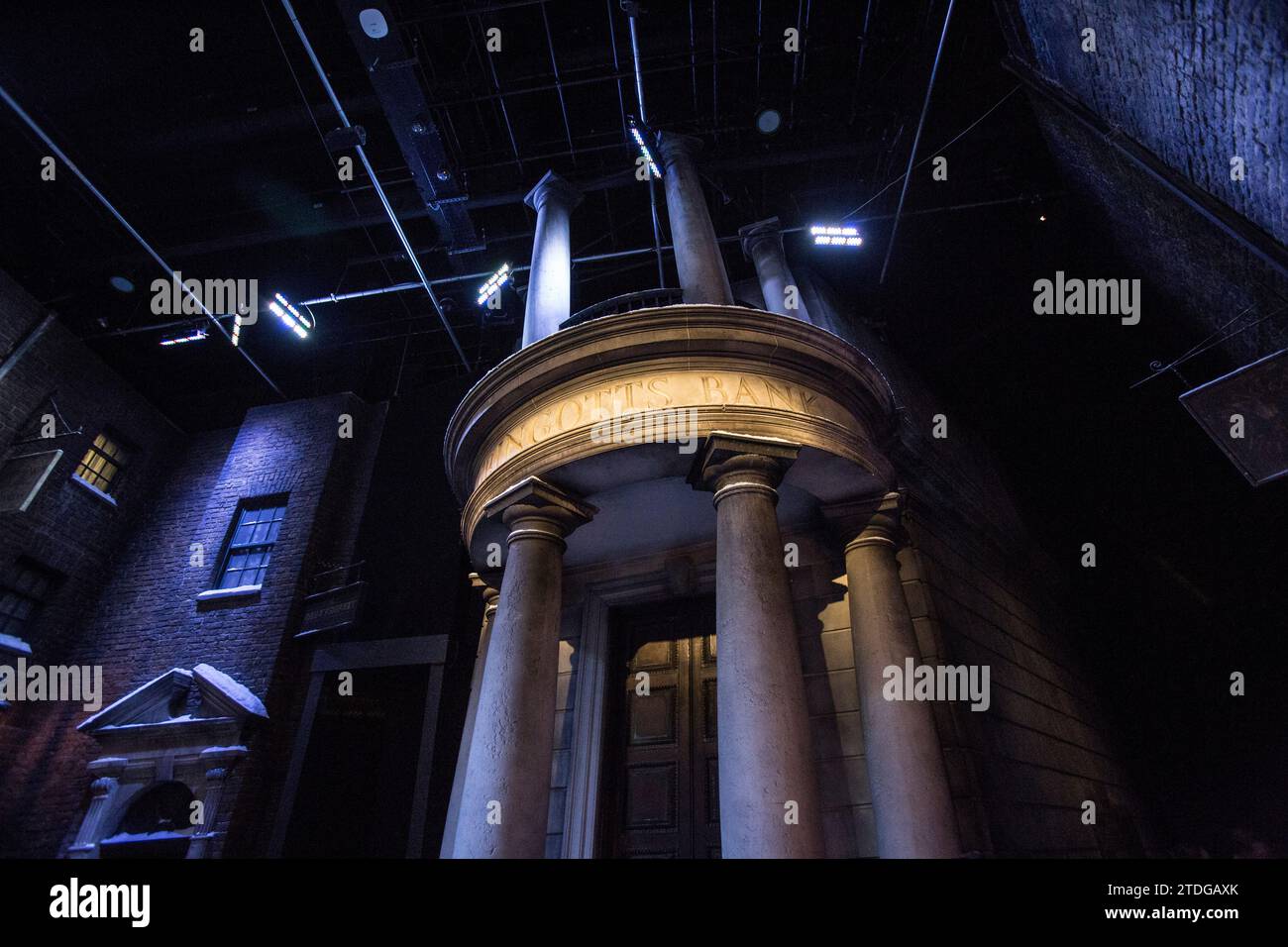 Harry Potter, Gringott bank, Warner Studios London Stock Photo - Alamy