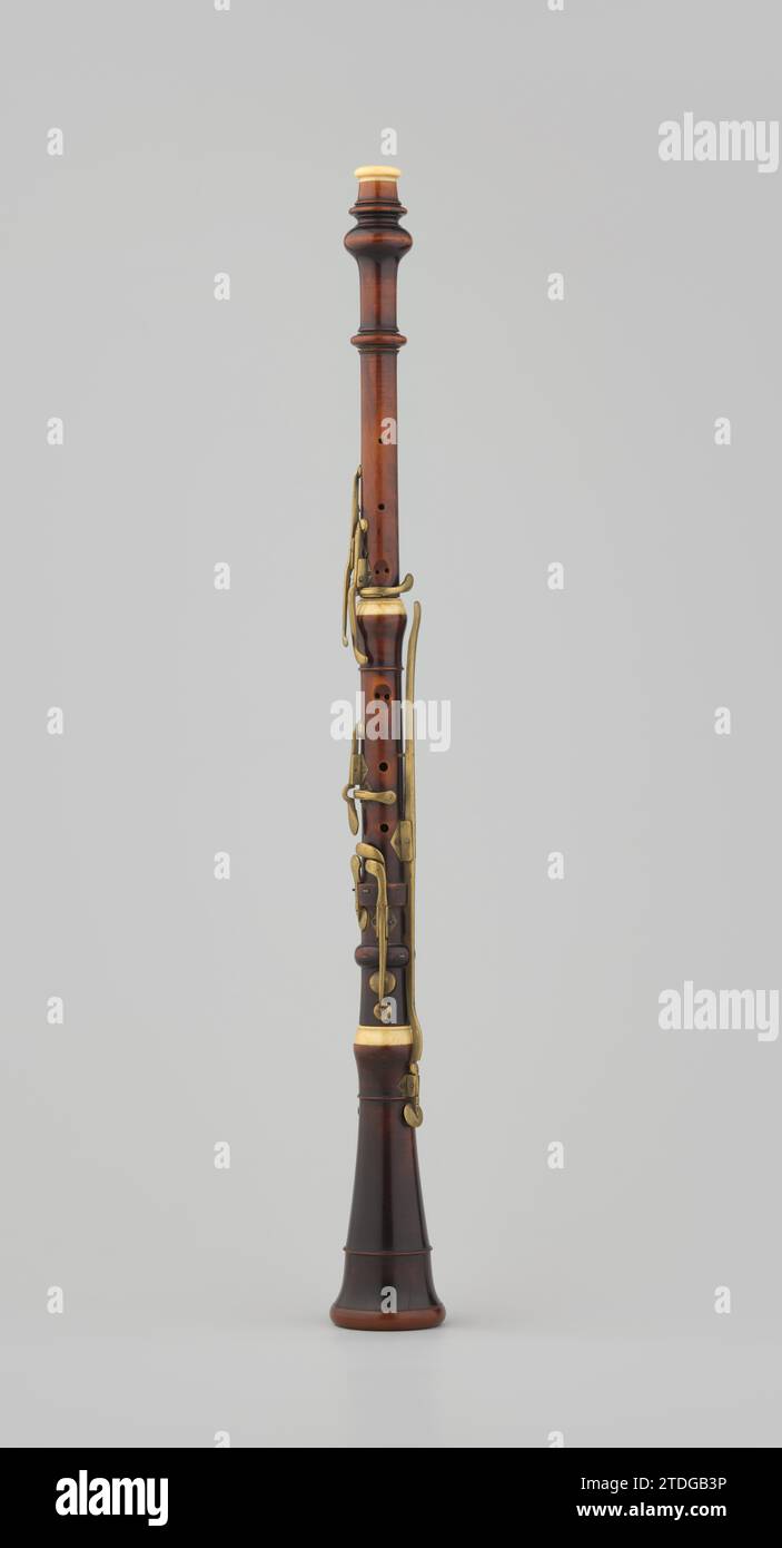 Oboe, Guillaume Triébert, c. 1820 Hobo van Palmhout, mounted with ivory ...