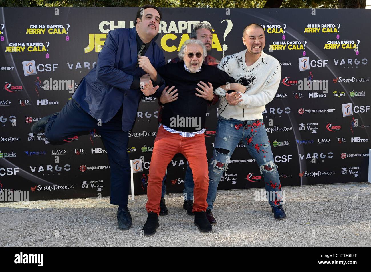 Rome, Italy. 18th Dec, 2023. Antonio Fiorillo (l), Sergio Assisi (c ...