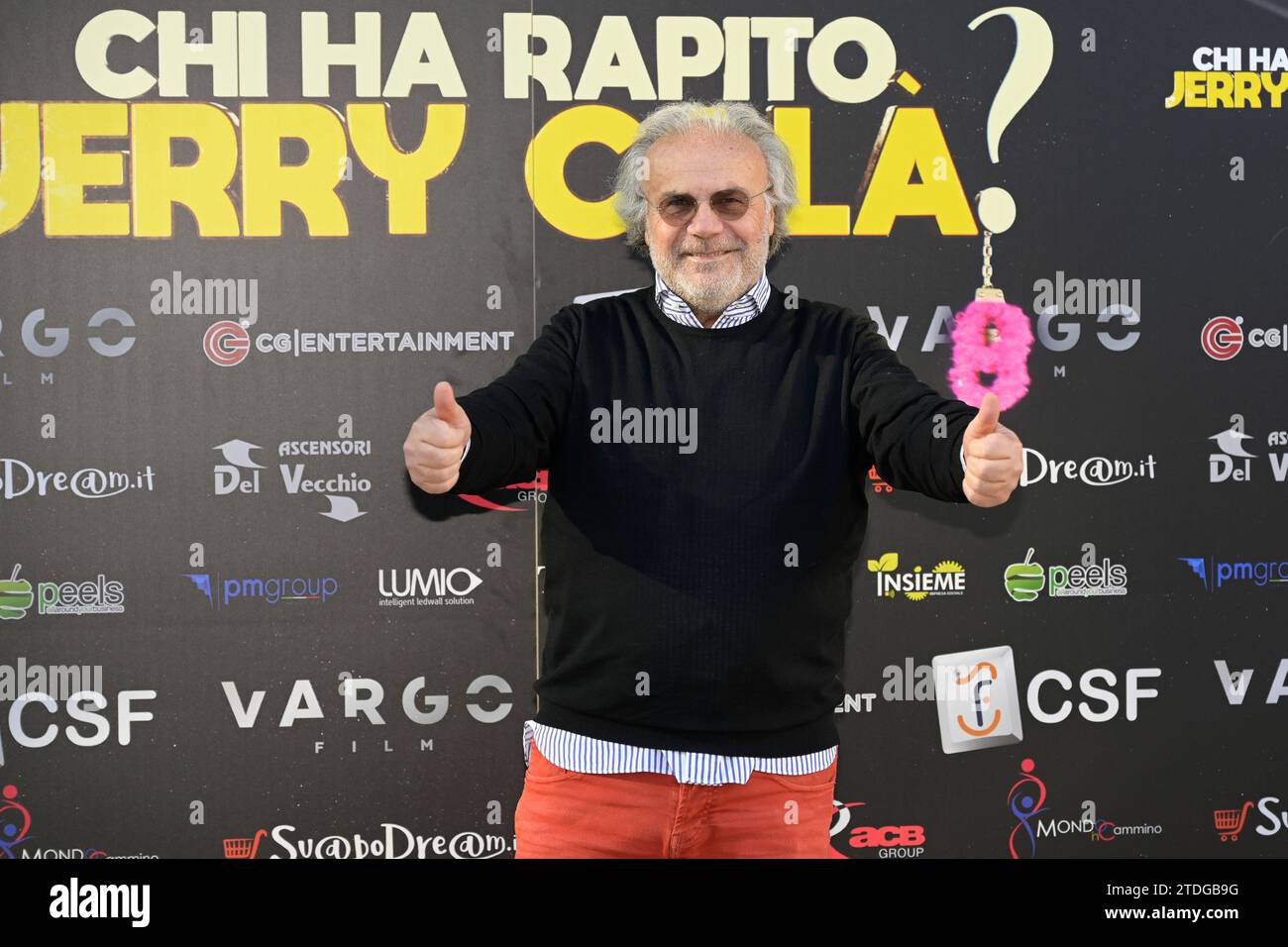 Rome, Italy. 18th Dec, 2023. Jerry Calà attends the photocall of movie ...
