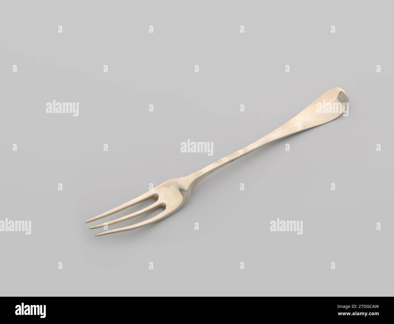 Dessert fork with the Helm sign Clifford, Cornelis Loeff (Attributed to ...