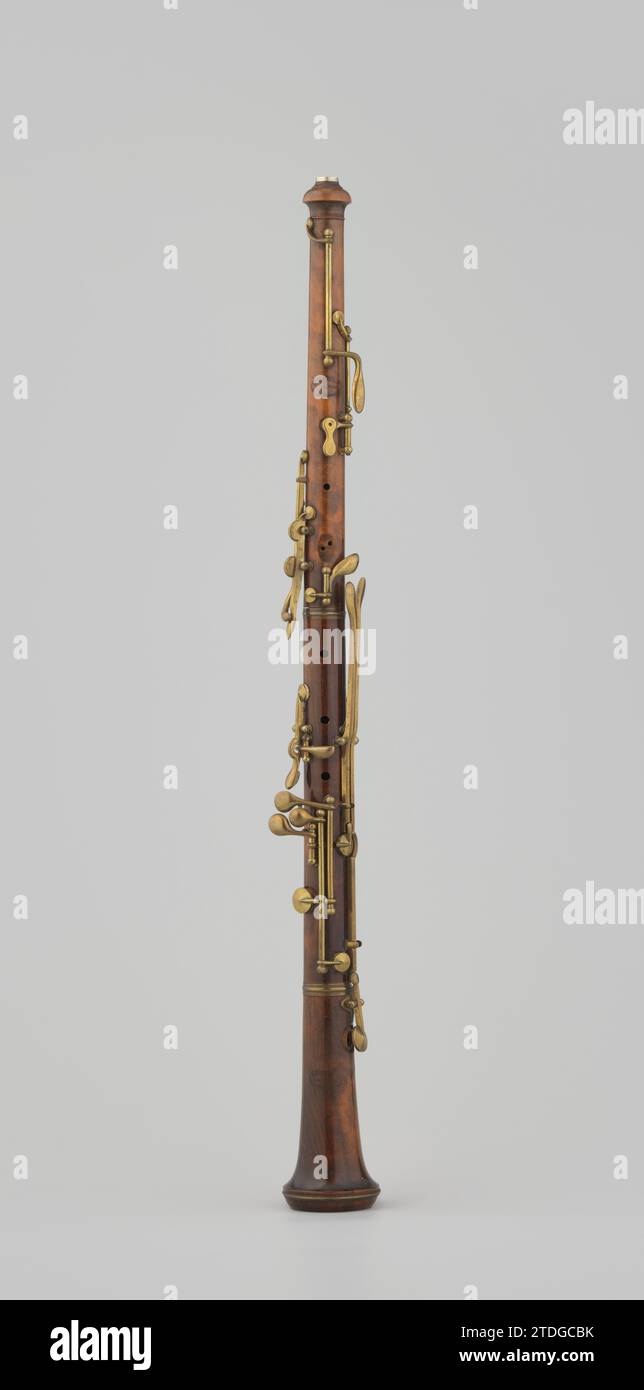 Oboe E. Dupéyrat c. 1850 - c. 1900 Hobo in dark brown stained palm wood ...