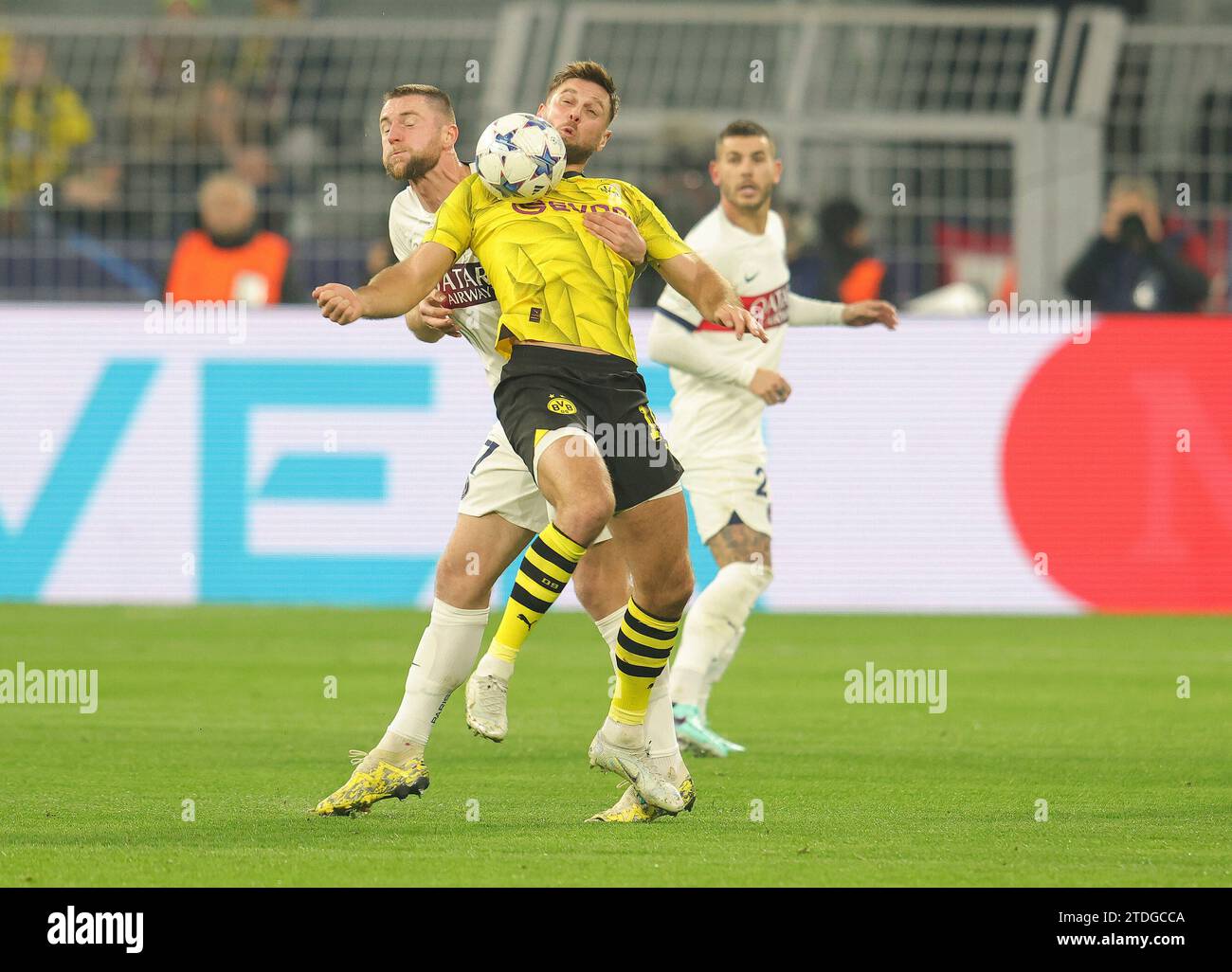 Dortmund, Deutschland. 13th Dec, 2023. firo: 12/13/2023 Football, Soccer, Men's UEFA Champions ...