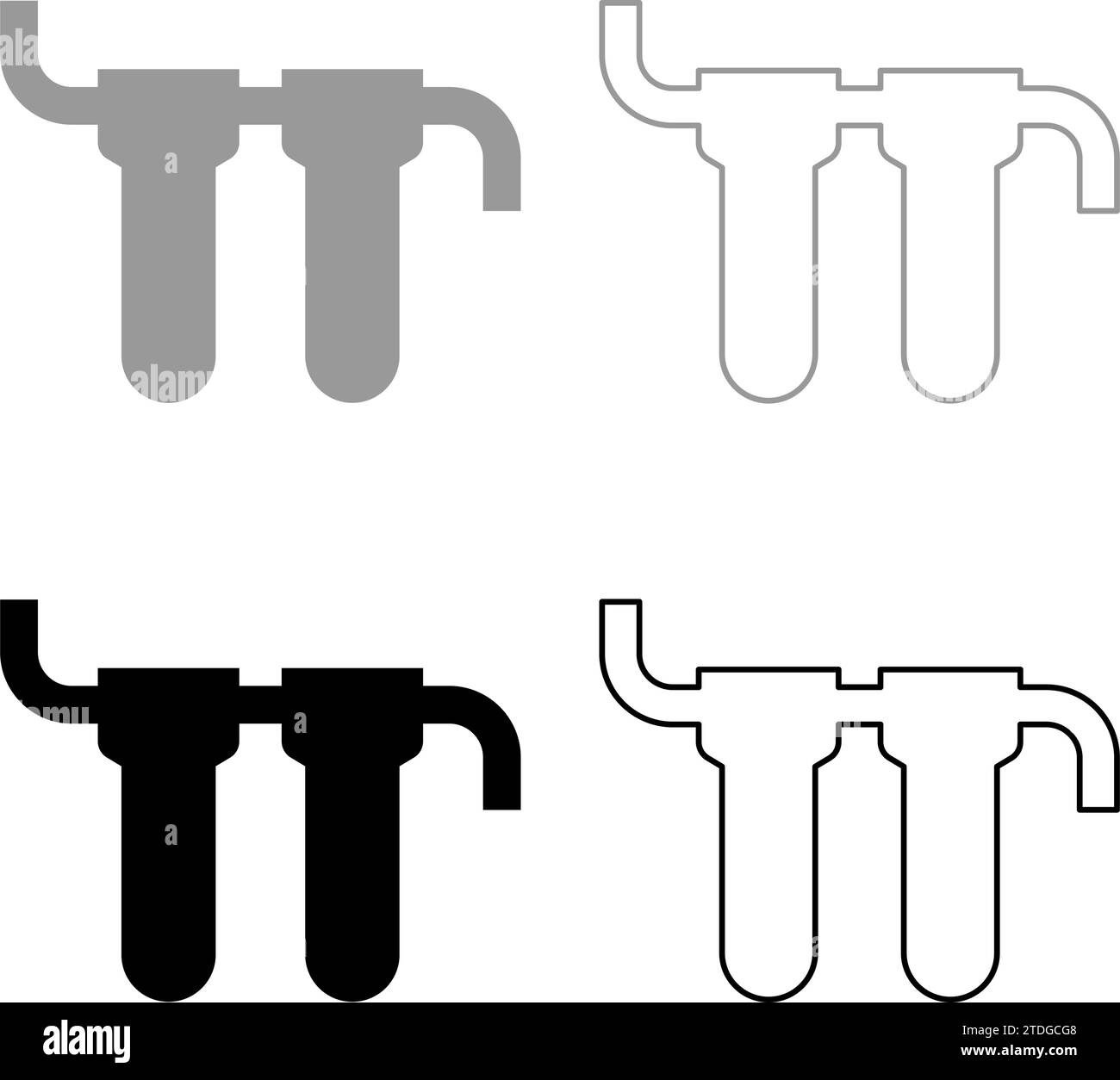 Filtering drinking water Stock Vector Images - Alamy