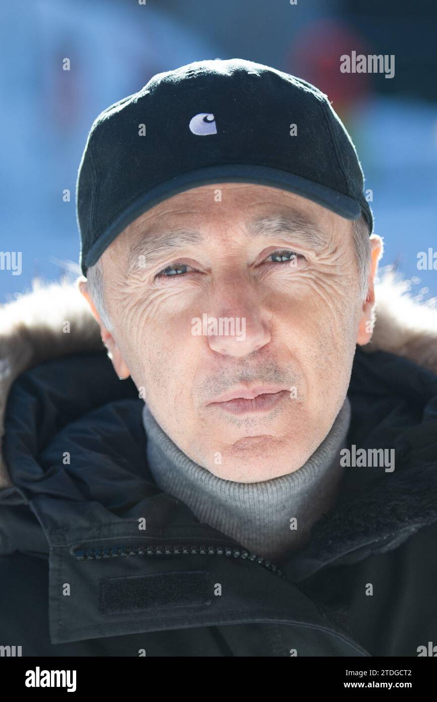 Bourg Saint Maurice, France. 18th Dec, 2023. Sebastien Lifshitz ...
