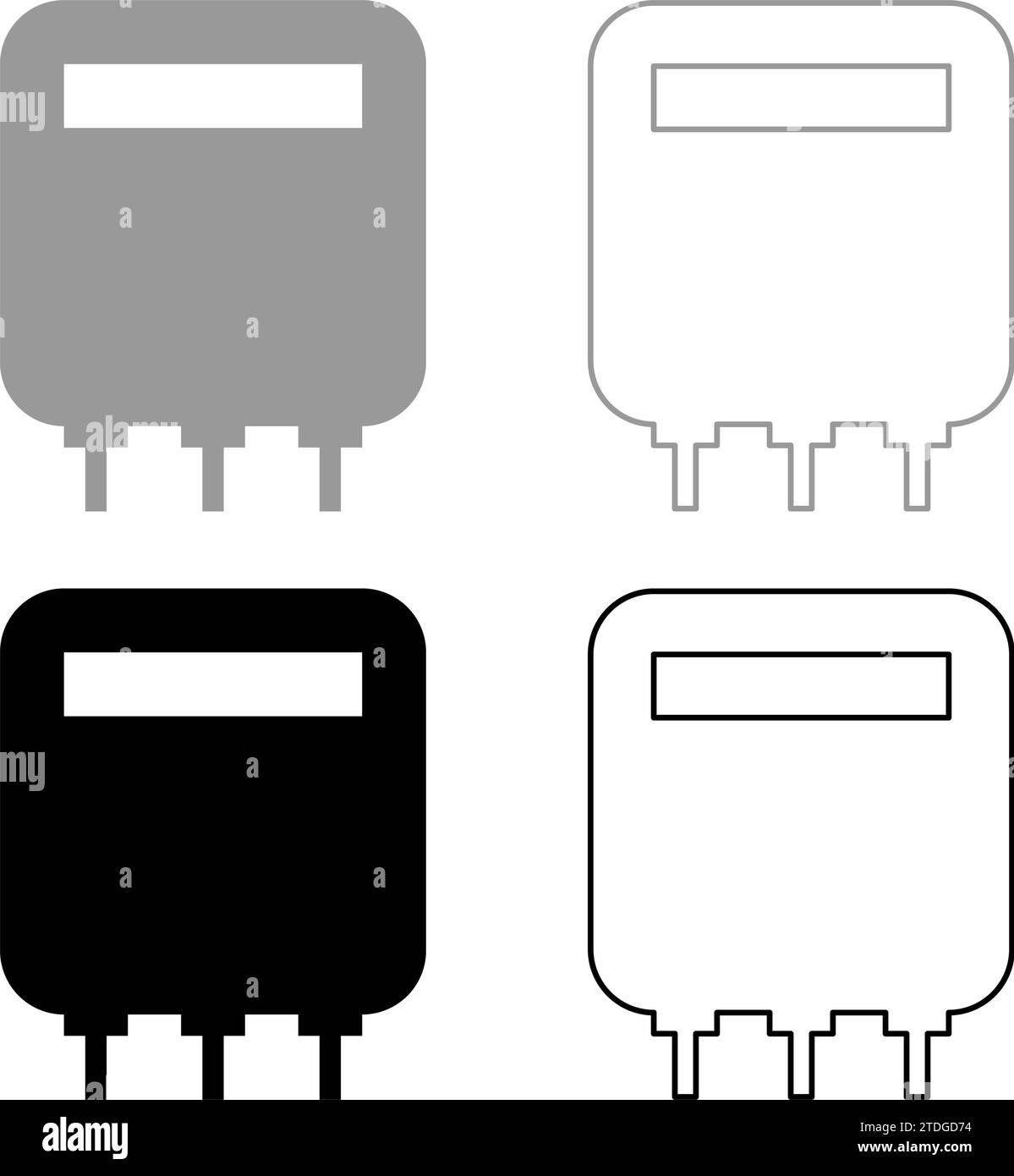 Electric meter home electricity power counts energy measuring ...