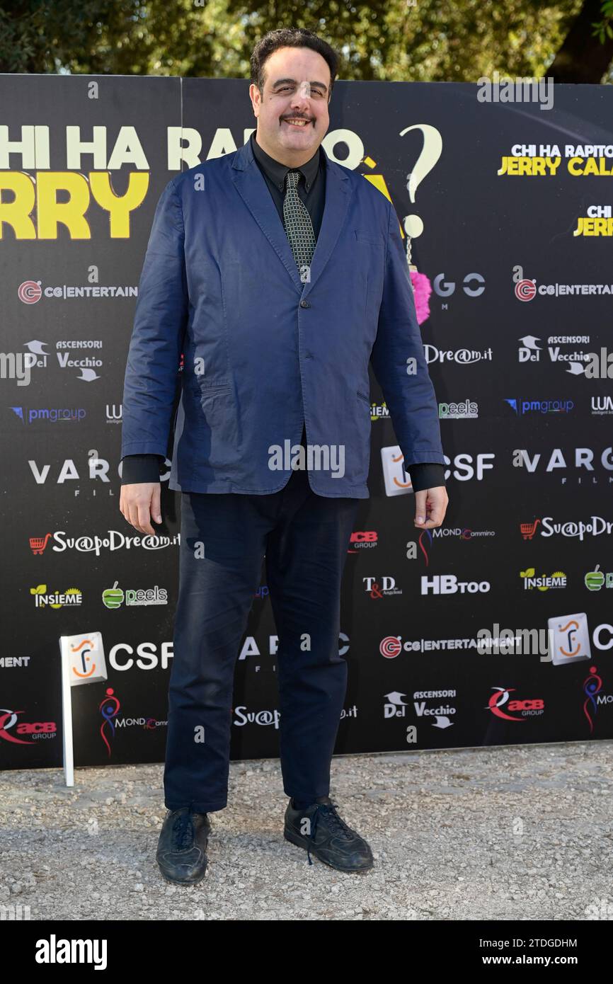 Rome, Italy. 18th Dec, 2023. Antonio Fiorillo attends the photocall of ...