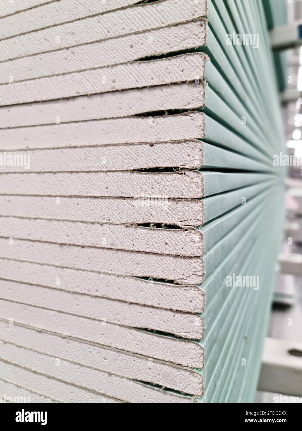 Gypsum plasterboard in the pack hi-res stock photography and images - Alamy