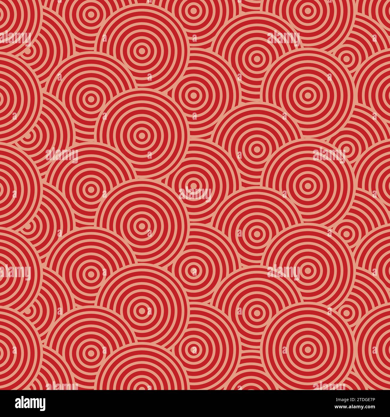 Japanese red seamless pattern. Traditional Chinese texture. Oriental ...