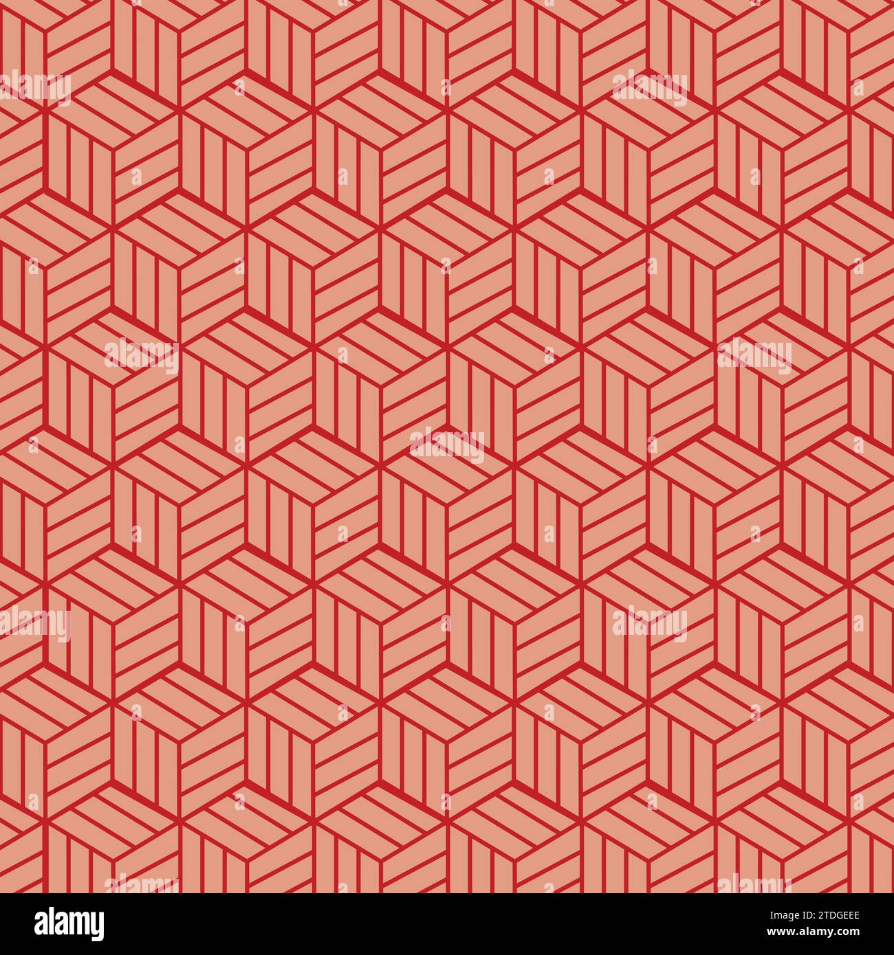 Japanese red seamless pattern. Traditional Chinese texture. Oriental ...