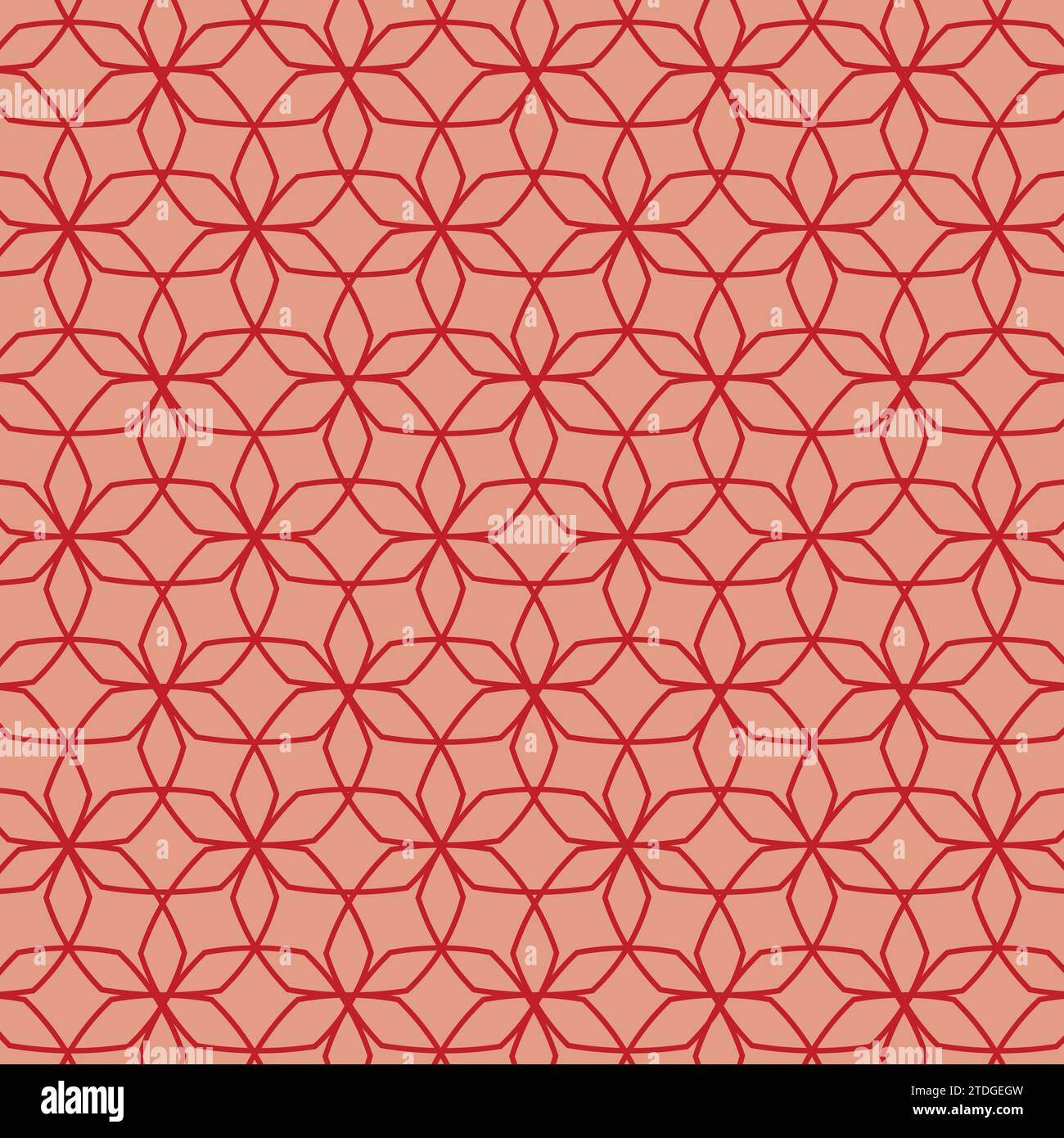 Japanese red seamless pattern. Traditional Chinese texture. Oriental ...